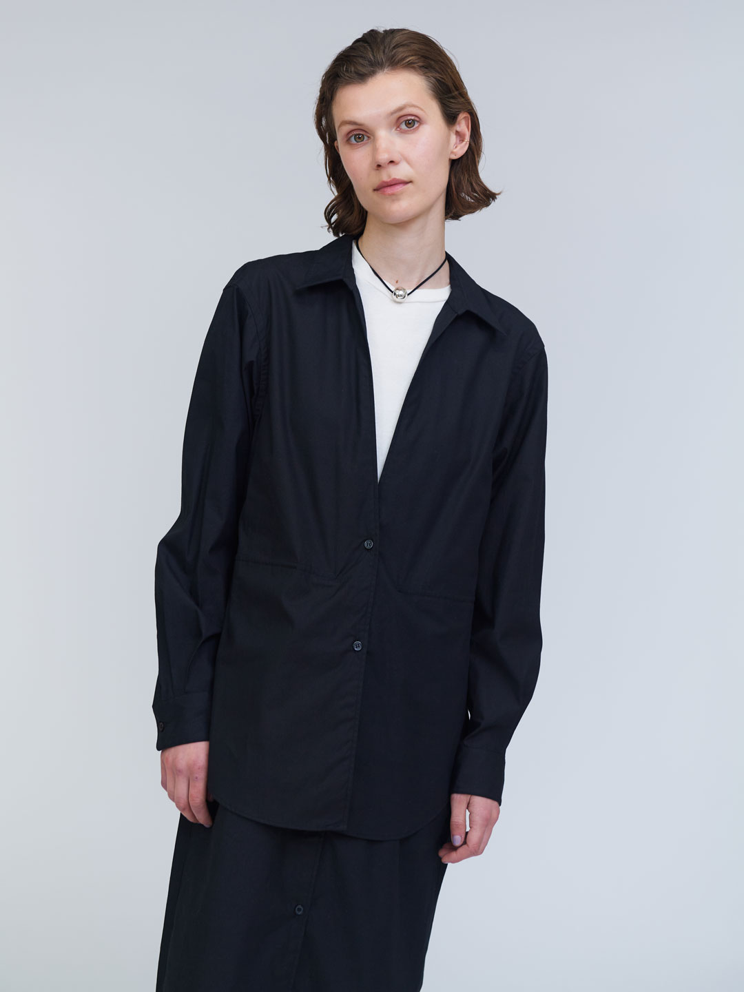YOKO SAKAMOTO(ヨーコ サカモト) | ロング シャツ ドレス YOKO SAKAMOTO(ヨーコ サカモト) | ロング シャツ ドレス